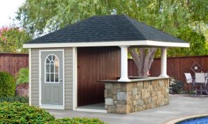 Amish Built Pool Houses | Amish Country Gazebos