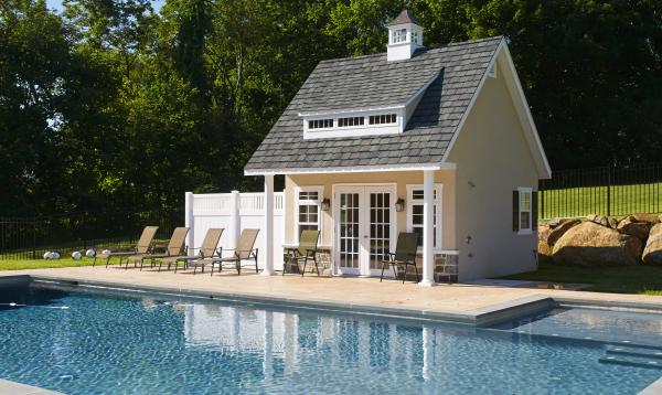 Amish Built Pool Houses | Amish Country Gazebos